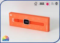 China Electronic Watch Packaging Folding Paper Box With Spot UV Image Print for sale