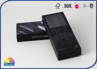 China Drawer Folding Sliding Paper Box USB Cable Packaging With Plastic Tray for sale