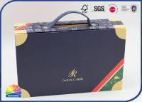 China UV Portable Hinged Lid Presentation Box With Leather Handbags for sale