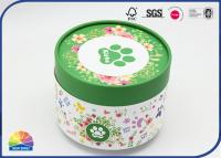 China Chromatic Large Capacity Paper Packaging Tube With Strong Bottom for sale