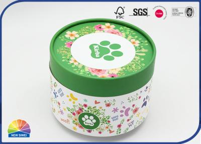 China Chromatic Large Capacity Paper Packaging Tube With Strong Bottom for sale