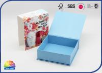 China Magnetic Flap Lid Gift Box With Printed Sleeve Cosmetic Set Package for sale