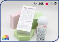 China FSC 0.4mm Plastic Folding Clear Packaging Box UV Offset Print for sale