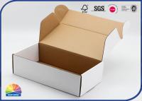 China 250 Gsm Green Kraft Paper Corrugated Mailer Box Logo Customized for sale