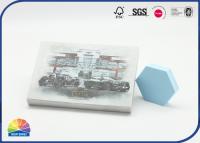 China 4c Printed Book Shaped Paper Box With EVA Foam Pen Present Package for sale