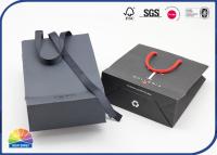 China 190gsm Specialty Paper Shopping Bags 4C Printed With Twisted Handles for sale
