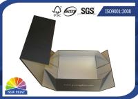 China Custom Rectangle Printed Paper Storage Boxes For Shoes Or Garment for sale