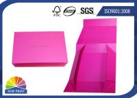 China Custom Rectangle Printed Paper Storage Boxes For Shoes Or Garment for sale