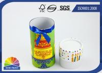 China Recyclable Cardboard Paper Packaging Tube For Cosmetic , Perfume , Wine Glass Bottle Packing for sale