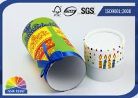 China Recyclable Cardboard Paper Packaging Tube For Cosmetic , Perfume , Wine Glass Bottle Packing for sale