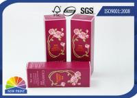 China Red Paper Cosmetic Box / Face Cream Packaging Box / Custom Cosmetic Packaging for sale