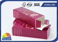 China Red Paper Cosmetic Box / Face Cream Packaging Box / Custom Cosmetic Packaging for sale