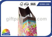 China Cute Personalized Small Wrapping Paper Gift Bag with Die Cut Handle for Gift Packaging for sale