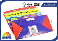 China Glossy Laminated Gift Wrapping Paper Bags for Birthday Cake Gifts Packaging for sale