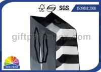 China Logo Printing Custom Printed Paper Shopping Bags for Shoes / Garment / Gift Packaging for sale
