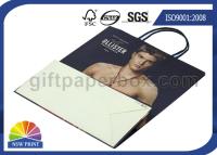 China Printing Custom Paper Shopping Bags With Paper Twisted Handle Customized Shopping Bag for sale