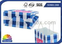China Luxury Printed Kraft Paper Shopping Bag With Paper Twisted Handle For Apparel Store for sale