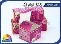 China Hot Stamping Folding Carton Box Skincare Products Art Paper Packing Box for sale
