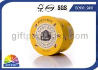 China Small Round Kraft Paper Tube Packaging Can / Cardboard Packaging Tubes with Logo Printing for sale