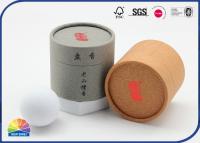 China Gold Hot Stamping Paper Tube Gift Box Soy Candles Package for sale