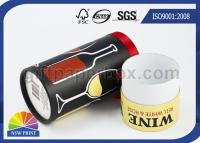 China Custom Printing Paper Packaging Tube / Paper Can for Gift or Wine Glass Bottle Wrapping for sale