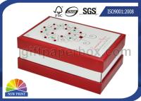 China OEM Rigid Paper Gift Box With Diamond Decorated / Cardboard Gift Box With Lid for sale