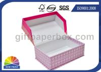 China Custom Clamshell Cardboard Hinged Lid Gift Box Printed Rigid Packaging Box for sale