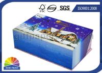 China Rigid Cardboard Clamshell Soap Gift Paper Box Printing for Christmas Promotion for sale