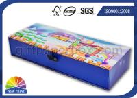 China Custom Rectangle Rigid Cardboard Drawer Gift Box for Soap / Candle / Cosmetic Packaging for sale