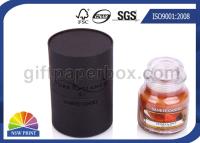China Luxury Matte Laminated Paper Packaging Tube for Candle / Cosmetic / Skincare Box for sale