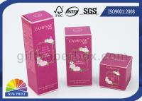 China Custom Design Printed White Kraft Paper Folding Carton Box For Skincare Cosmetics for sale
