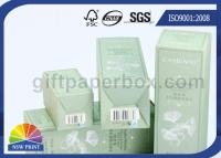 China Eco Friendly Printing Folding Carton Box / Skincare Paper Packing Boxes for sale