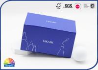 China 4C Printing Collapsible Cosmetic Gift Packaging Paper Box 1200gsm for sale