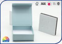 China 1200gsm Cardboard Hinged Lid Gift Box With EPE Insert for sale