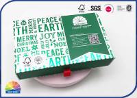 China CMYK Eco Friendly Paper Gift Box With Ribbon Sliding Drawer For Cosmetics Packaging for sale