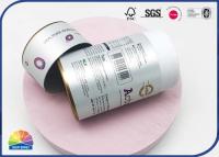 China 4C Print Round Paper Packaging Tube Embossing Inner Eco Friendly for sale