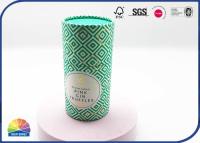 China Cylinder Paper Packaging Tube 4C Print For Tea Packaging 157gsm for sale