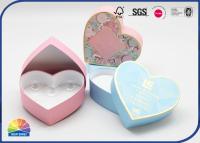 China Heart Shaped Paper Handmade Gift Box Valentine'S Day Chocolate 1200gsm CCNB for sale