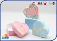 China Heart Shaped Paper Handmade Gift Box Valentine'S Day Chocolate 1200gsm CCNB for sale