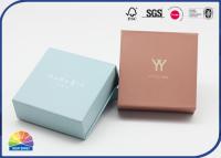 China Necklace Bracelet Package Paper Gift Boxes With Magnetic Hinged Lid Matte Lamination for sale