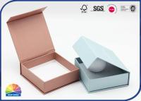China Necklace Bracelet Package Paper Gift Boxes With Magnetic Hinged Lid Matte Lamination for sale