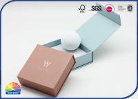 China Necklace Bracelet Package Paper Gift Boxes With Magnetic Hinged Lid Matte Lamination for sale