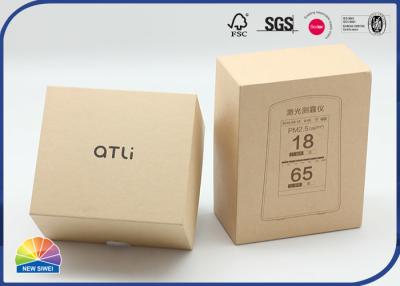 China Recycled Brown Kraft Paper Boxes For Electronic Device Gift 120gsm for sale