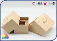 China Recycled Brown Kraft Paper Boxes For Electronic Device Gift 120gsm for sale