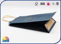 China 190gsm Matte Lamination Kraft Paper Shopping Bags 4C Printed Paper Gift Bags for sale