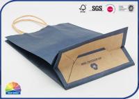 China 190gsm Matte Lamination Kraft Paper Shopping Bags 4C Printed Paper Gift Bags for sale
