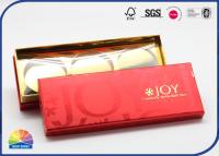 China UV Print Paper Rigid Shoulder Box For Festival Present Package 182gsm for sale