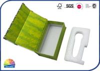 China CMYK Foldable Rigid Paper Hinged Lid Gift Box Magnetic Closure With Foam for sale