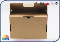 China Recycled Corrugated Mailer Box CMYK Offset Printing Storage Packaging for sale
