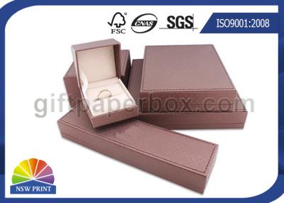 China Small Custom Hinged Lid Gift Box With Foam Inside , Matt Lamination for sale